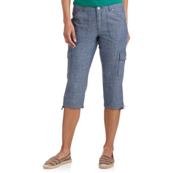 Faded Glory | Pants & Jumpsuits | Faded Glory Cargo Capri | Poshmark